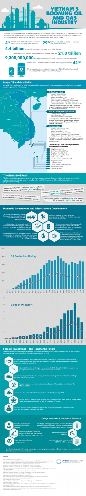 Currency Liquidator Educational Blog - Oil and Gas Industry in Vietnam ...